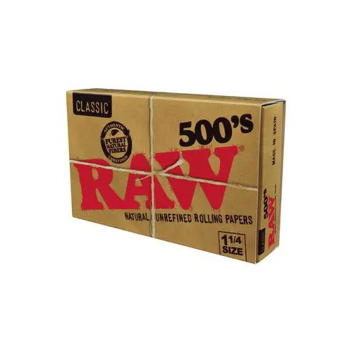 Hojillas Raw 500 Classic 1.1/4 - Pack 5x | Antera Garden Supplies