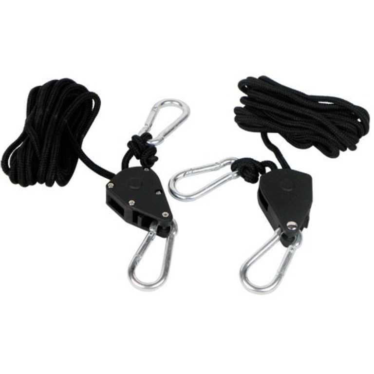 Poleas con freno Rope Ratchet (Pareja) 68 Kg. Max. | Antera Garden Supplies